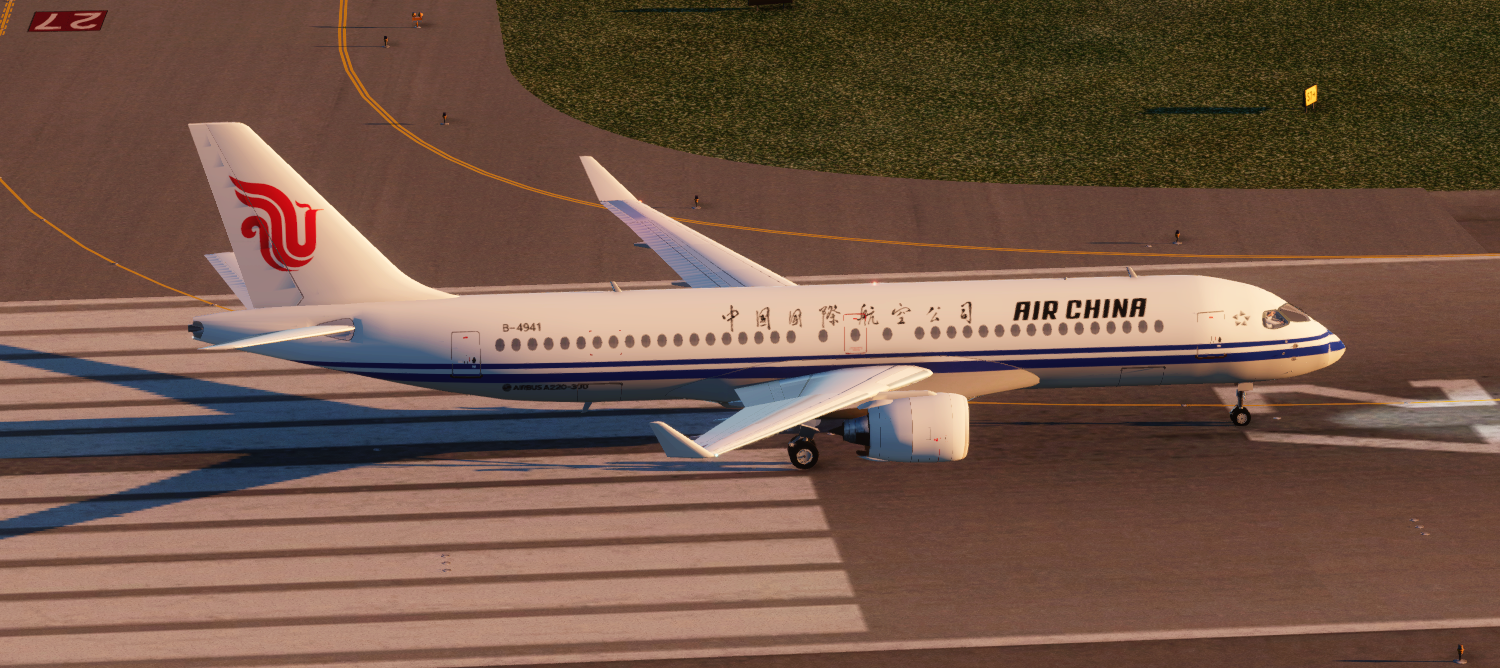 Air China CCA livery for Riviere's A220-300 (fiction) - Aircraft Skins ...