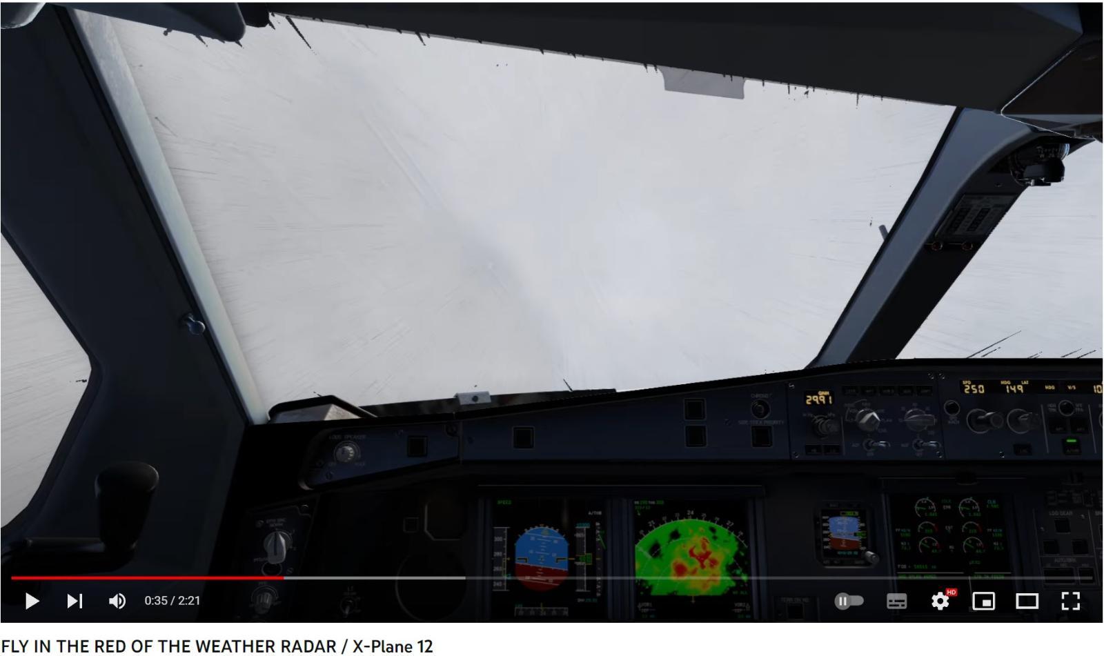 Weather Radar - XP12 & ToLiss A321 - Airbus A321 - X-Plane.Org Forum