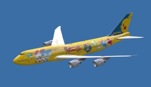 SSG 747-8i - ANA - Pokemon - SSG Liveries - X-Plane.Org Forum