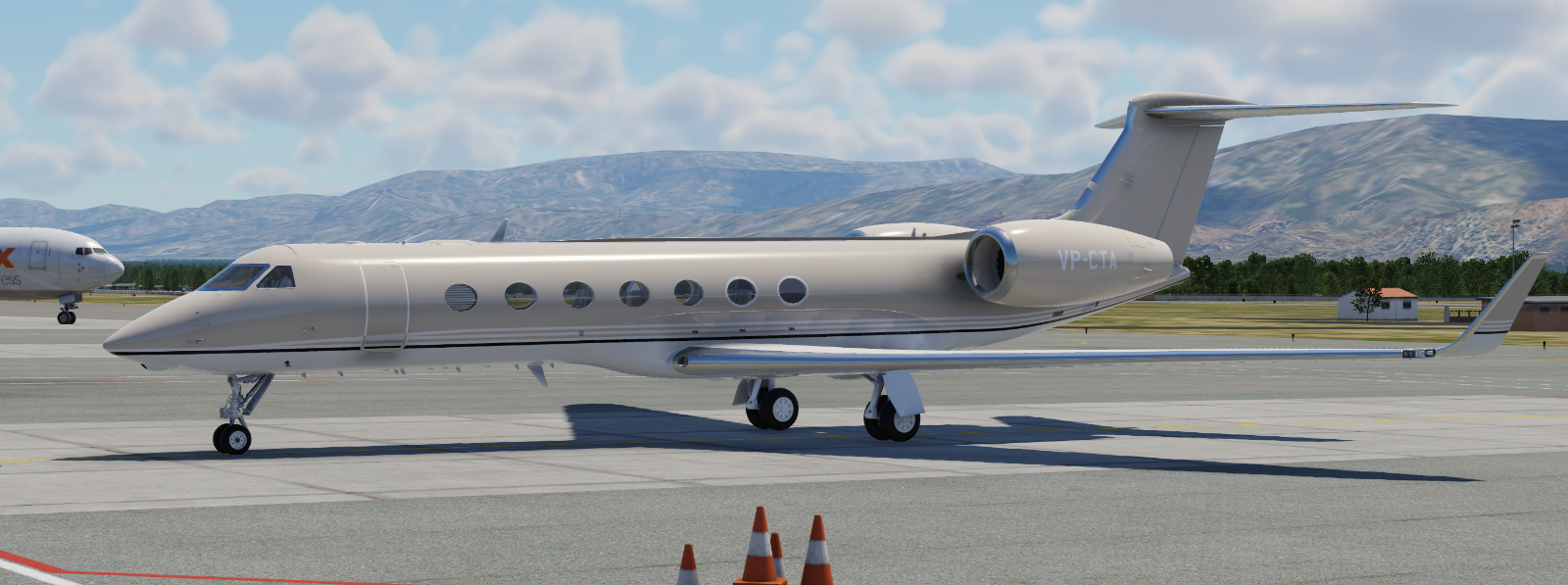 VP-CTA Tango Flugbetrieb Livery for AKD GLF550 - Aircraft Skins ...