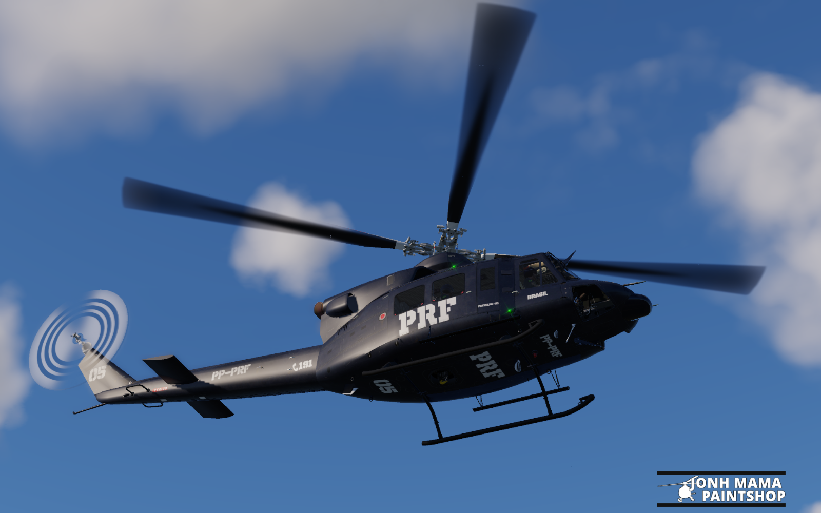 X-Trident Bell 412 - PP-PRF ( Polícia Rodoviária Federal ) [MODERN ...