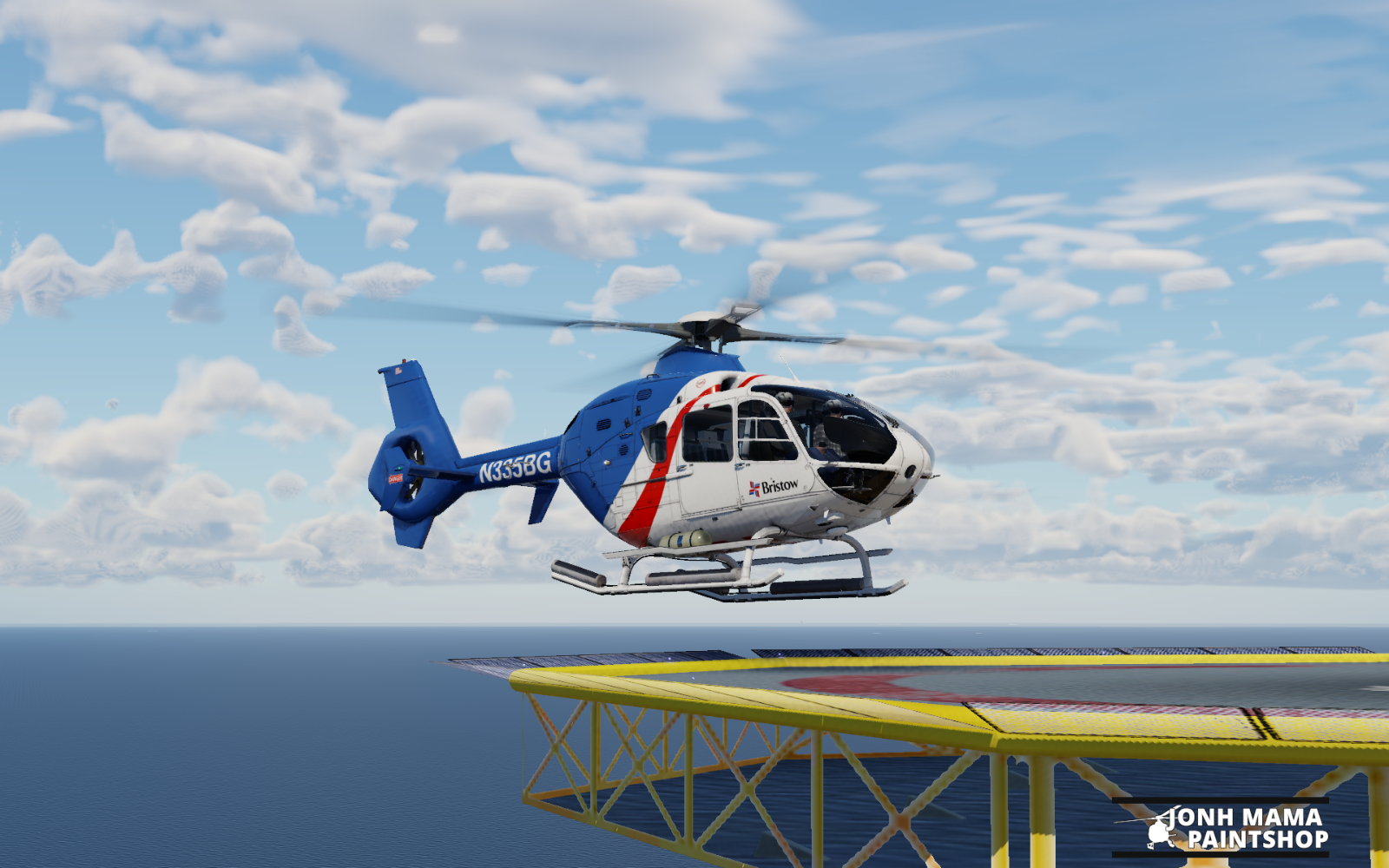 RotorSim EC-135 V5 - N335BG ( Bristow Group ) - Aircraft Skins ...