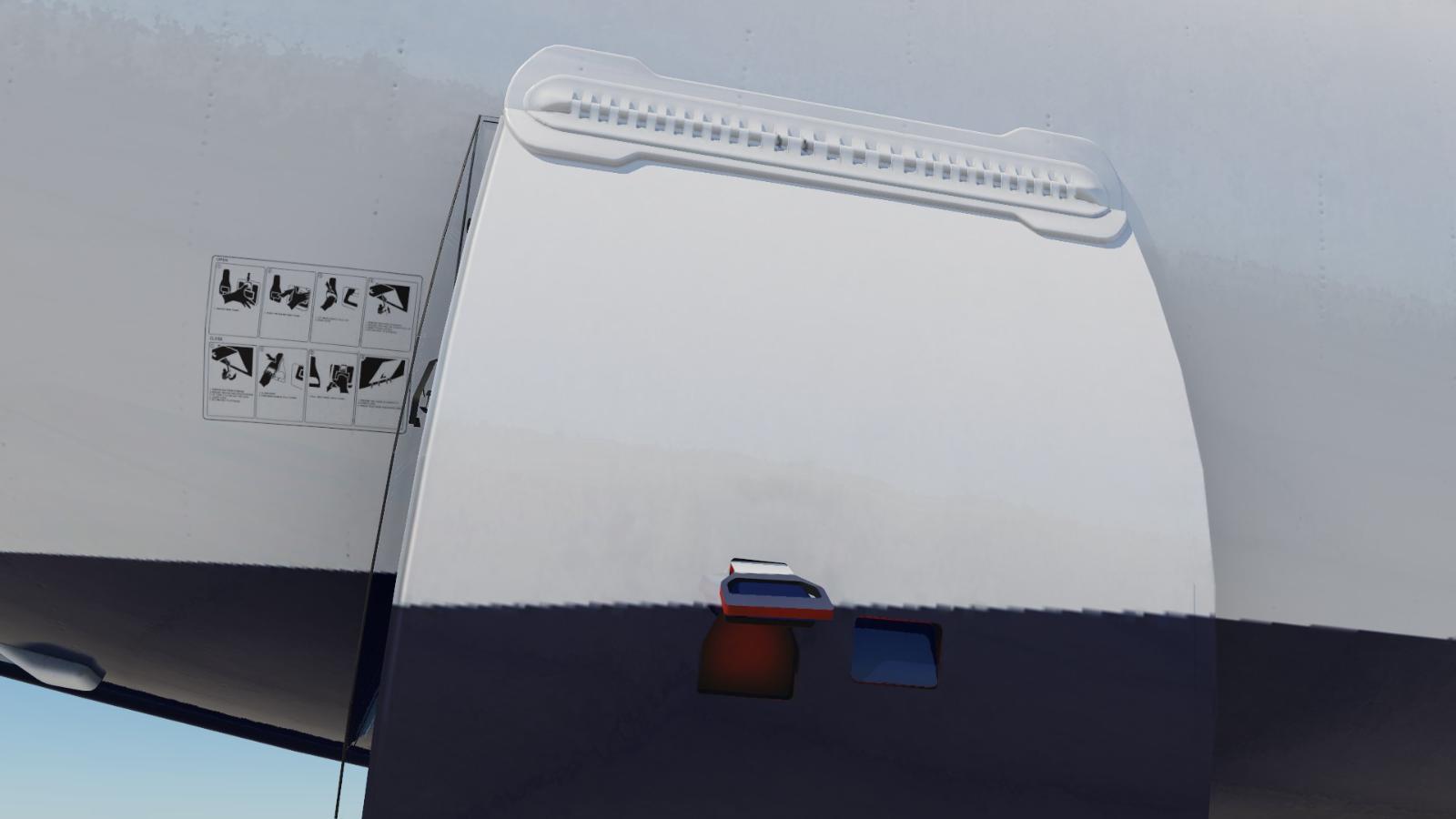 E190 AFT CARGO DOOR mod/Texture error - E-Jets Family by X-Crafts - X ...