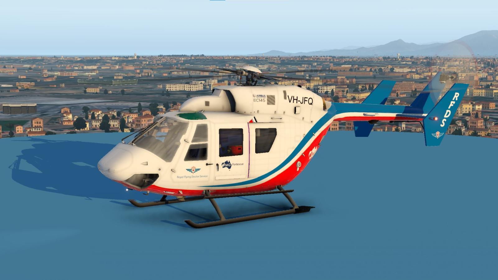 BK-117 EC145 C1 RFDS livery - Aircraft Skins - Liveries - X-Plane.Org Forum