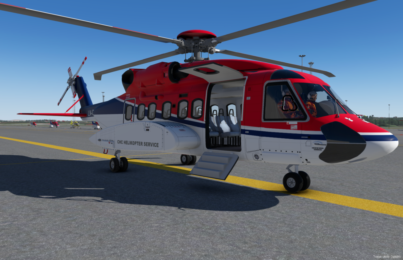 CHC Helikopter Norway S-92 pax ( S92 by Kilopound / freeware ...