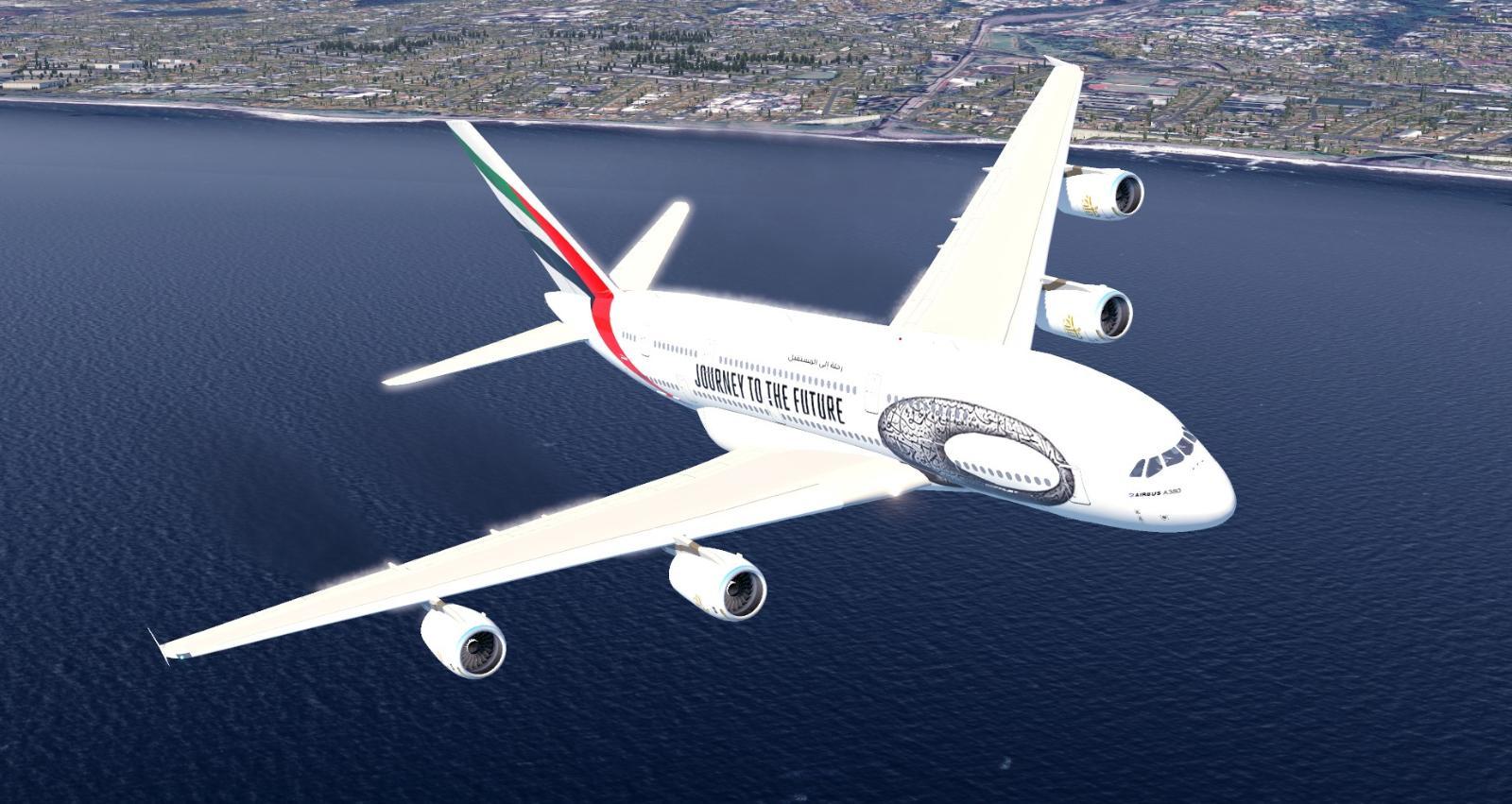 Emirates (Museum of the Future) A6-EVK for Rivière A380-800 - Aircraft ...