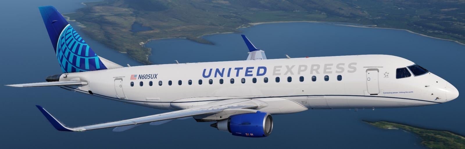 United Express by Skywest E-170 & E-175 Only for E-Jets Family by X ...