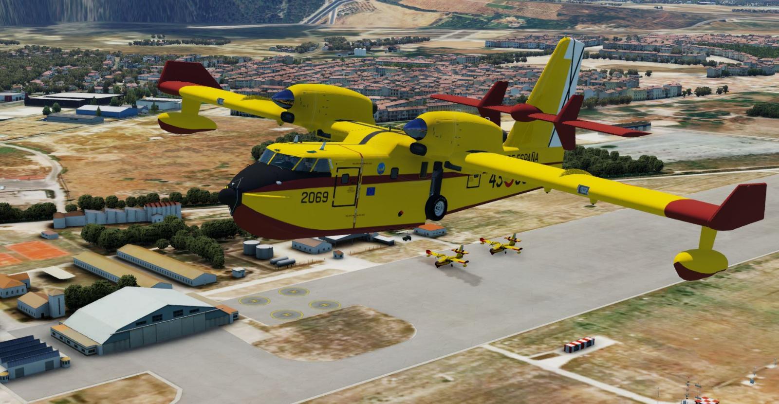 Spanish Air Force 43 Grupo Livery for the DHC-515 v1.1 - Aircraft Skins ...