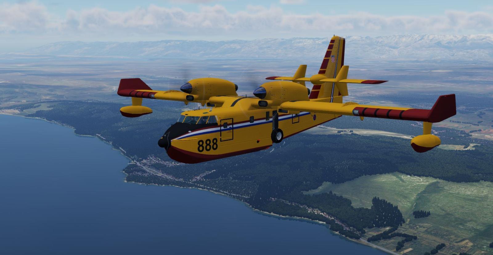Croatian Air Force 855th Fire Fighter Squadron Livery for the DHC-515 ...