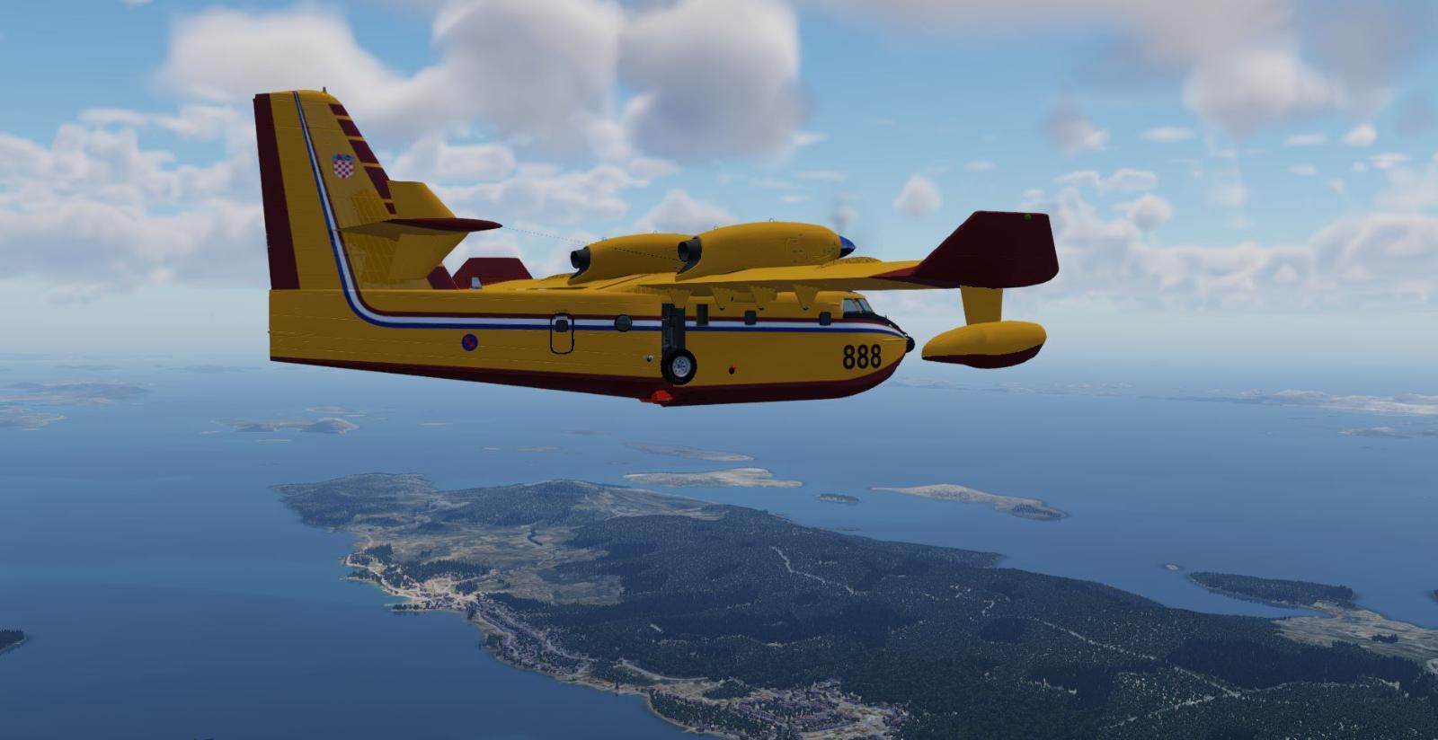 Croatian Air Force 855th Fire Fighter Squadron Livery for the DHC-515 ...