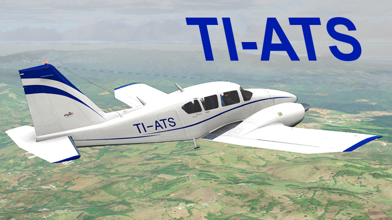 TI-ATS Piper Aztec PA23 Alabeo - Aircraft Skins - Liveries - X-Plane ...