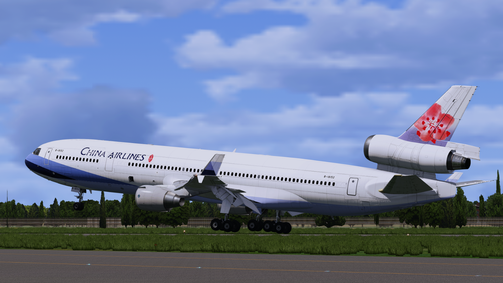 Rotate MD-11 China Airlines B-18152 - Aircraft Skins - Liveries - X ...