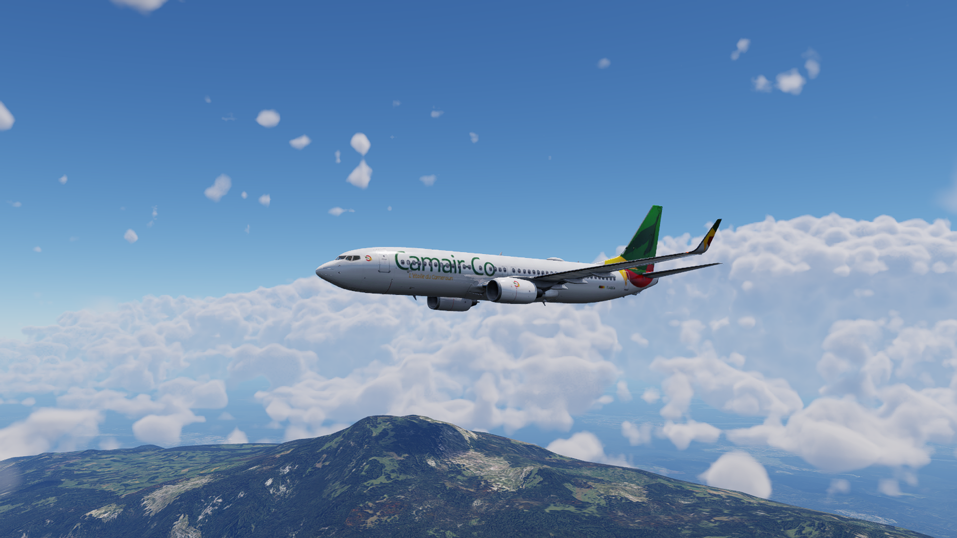 Camair Livery for Zibo 737-800 (IRL 737-700) - Zibo 737 - X-Plane.Org Forum
