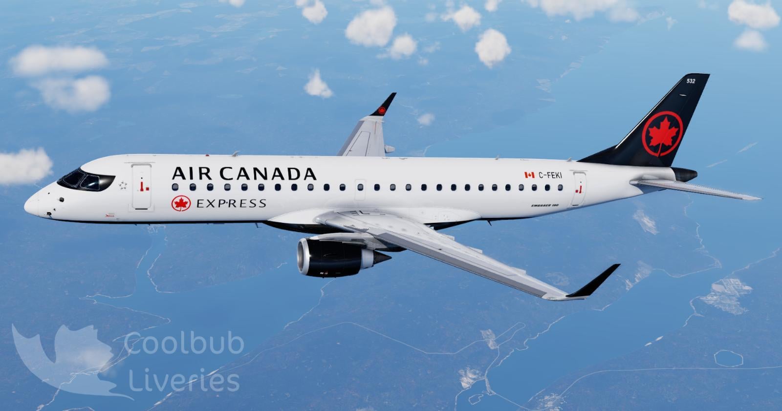 Air Canada Express E-Jets Family by X-Crafts - E-Jets Family by X ...