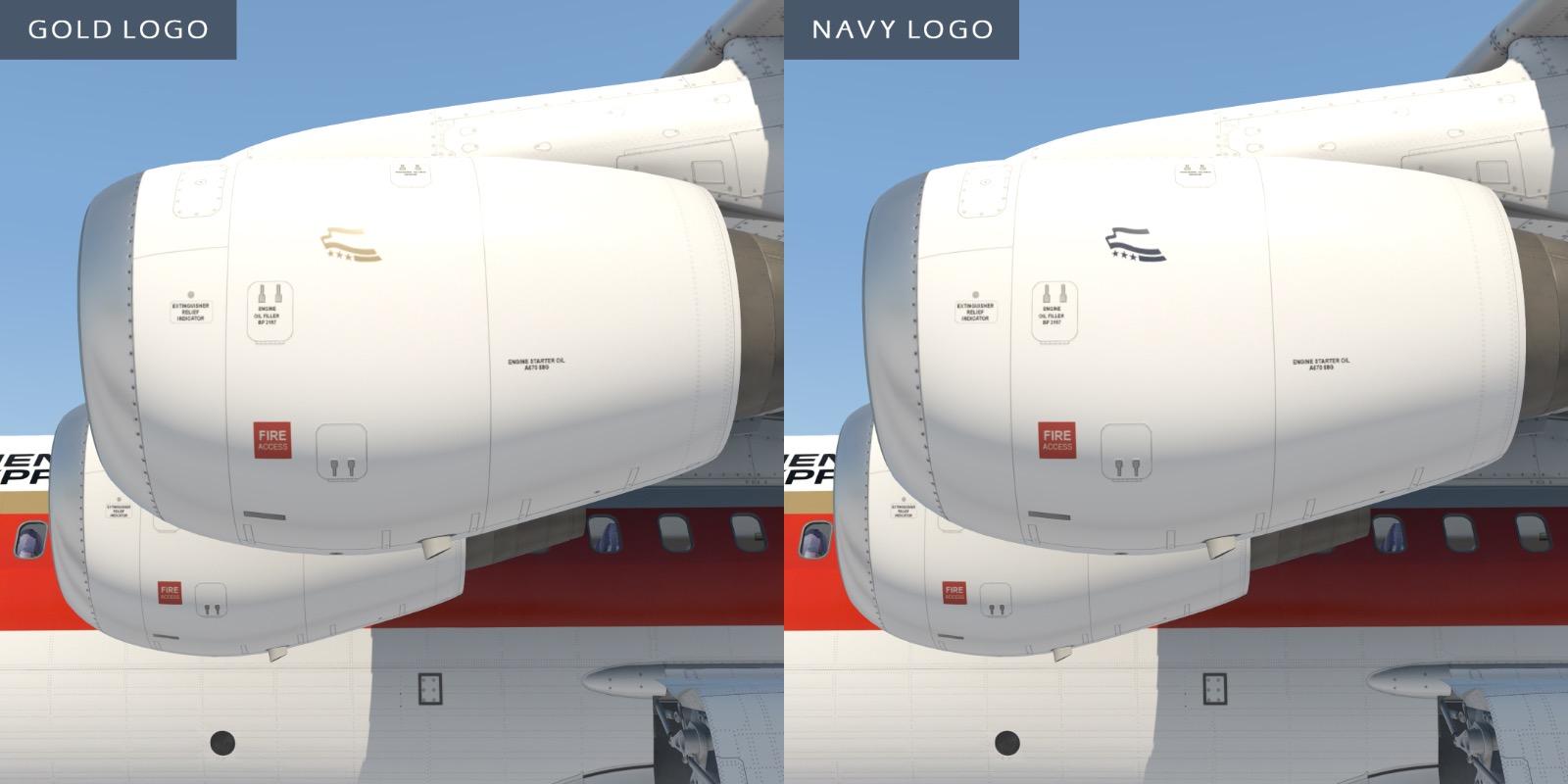 Continental Express (XV) - BAe 146-200 by JustFlight - Aircraft Skins ...