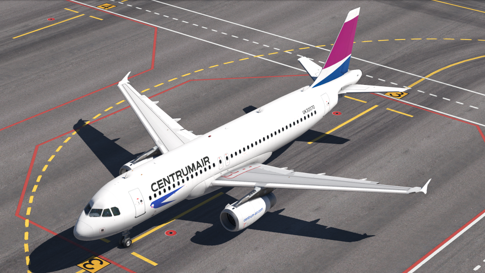 FF A320 Centrum Air - Aircraft Skins - Liveries - X-Plane.Org Forum