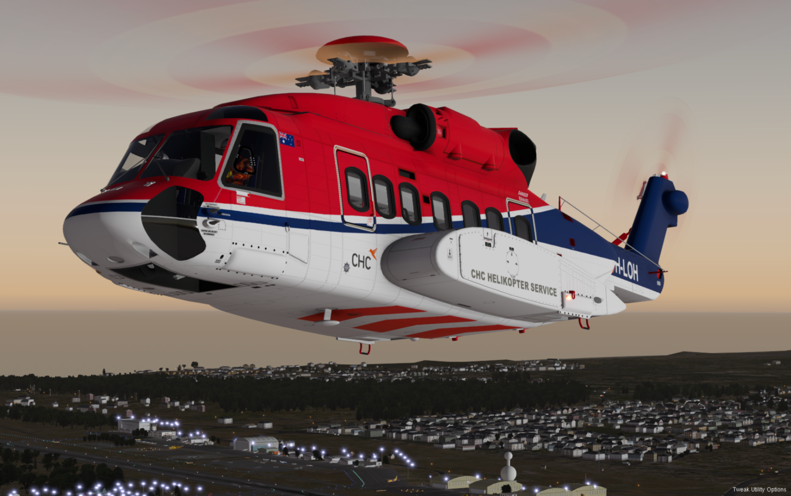CHC Australia Sikorsky S-92 pax (by Kilopound / freeware) - Aircraft ...