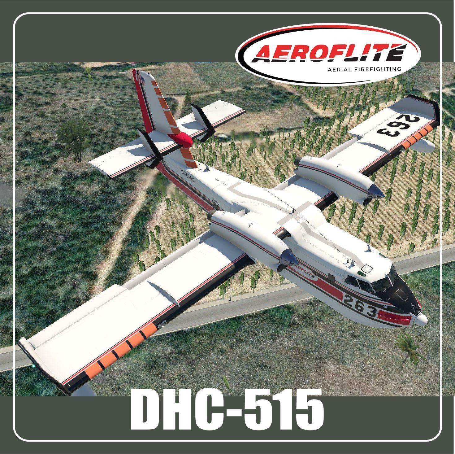 DHC-515 262 & 263 Aeroflite livery - Aircraft Skins - Liveries - X ...