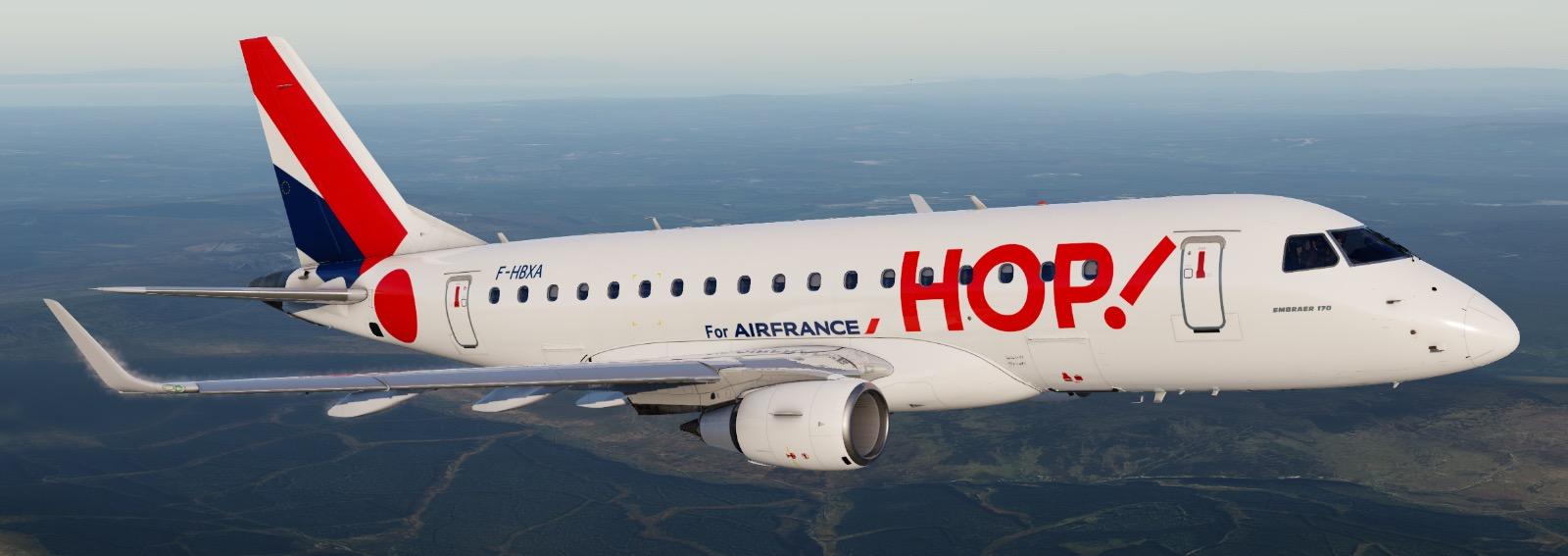 Hop! for Air France Old Livery E-Jets Family by X-Crafts - E-Jets ...