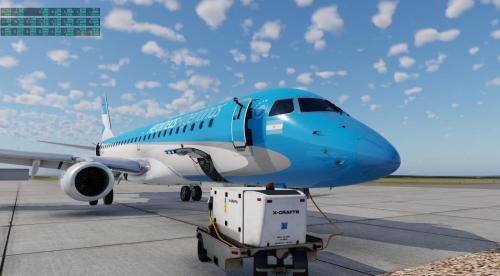 Embraer 190 X-Crafts Aerolineas Argentinas X-Plane 11 & 12 - Aircraft ...