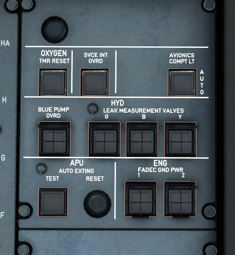 Toliss overhead panel text fix - Textures - X-Plane.Org Forum