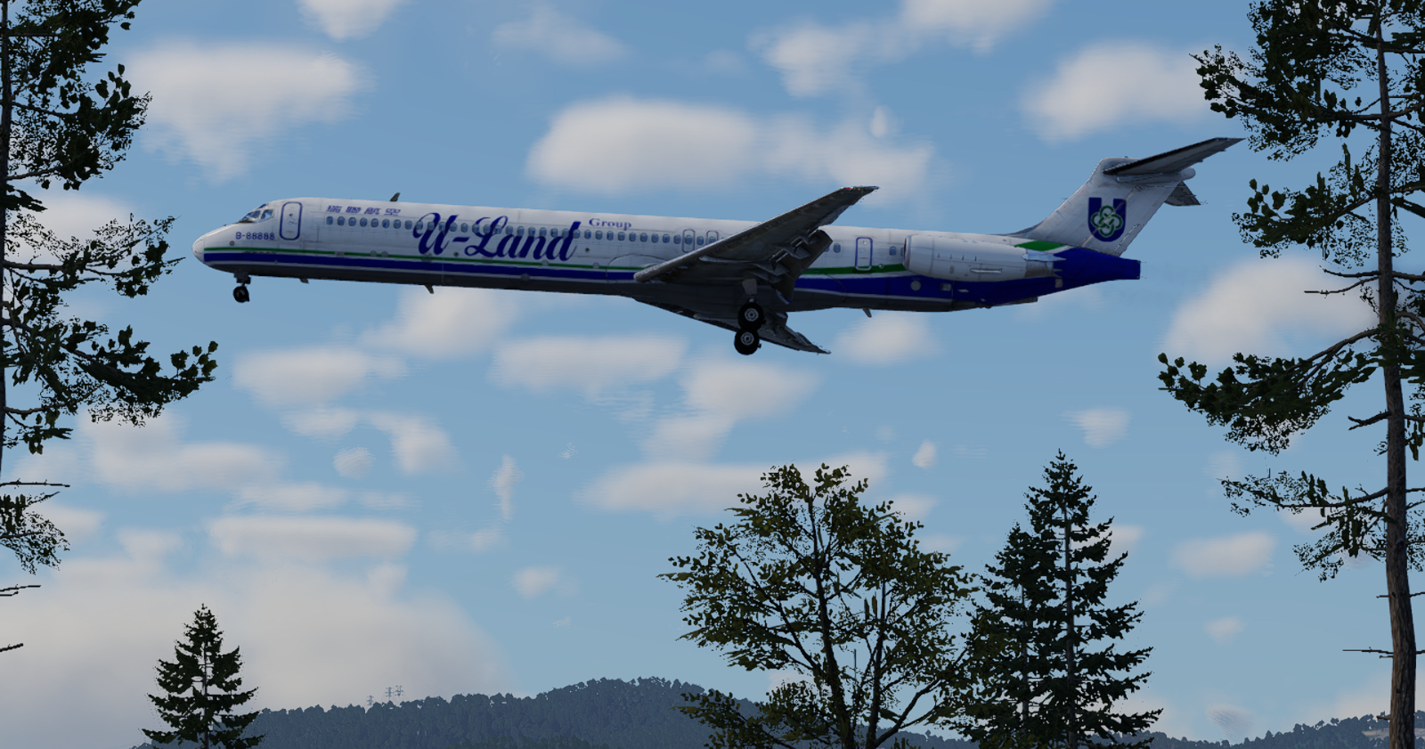U-Land Airlines MD-82 - Aircraft Skins - Liveries - X-Plane.Org Forum