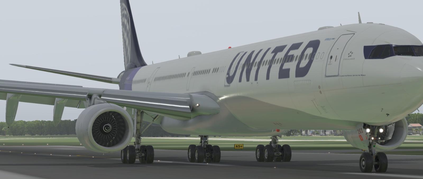 Nose gear clips on the ground - Airbus A340-600 - X-Plane.Org Forum