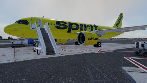 Toliss A32N Spirit Livery [N968NK] - Toliss A320 - X-Plane.Org Forum