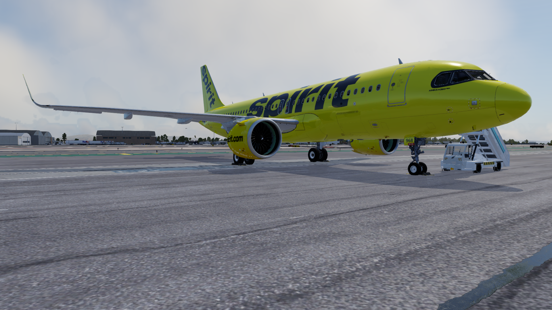 Toliss A32N Spirit Livery [N968NK] - Toliss A320 - X-Plane.Org Forum