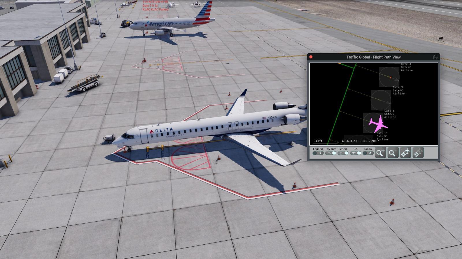 Aircraft Sim Footprint - Traffic Global - X-Plane.Org Forum
