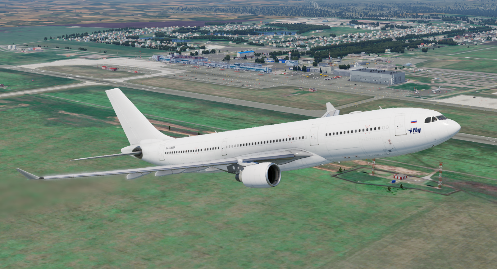 X-Works A330-200 | iFly Airlines | RA-73688 - Aircraft Skins - Liveries ...