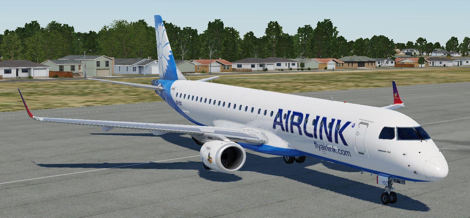Airlink ZS-YDC - Freeware E175-E195 by X-Crafts - X-Plane.Org Forum