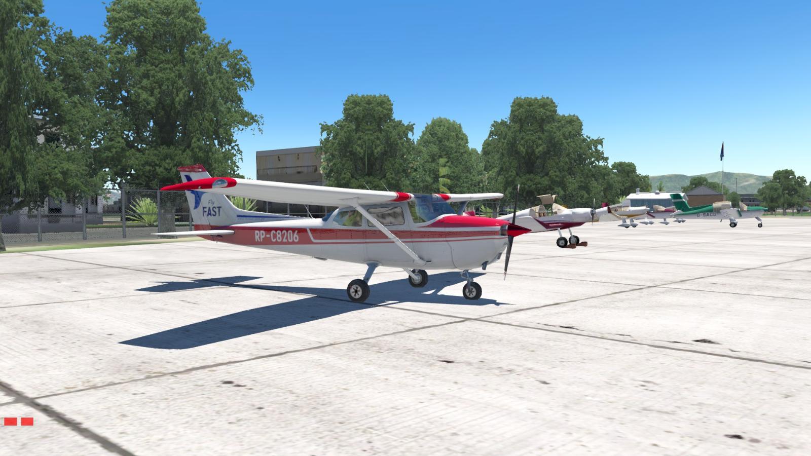 [Default Laminar C172SP & C172N Mod] FAST Aviation Academy Inc. Livery ...