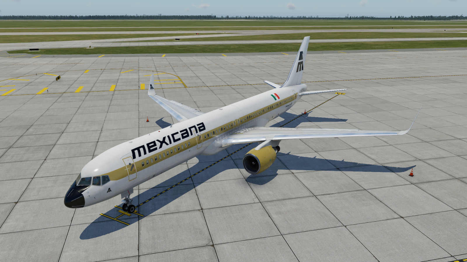 mexicana retro FF B757-200 - Aircraft Skins - Liveries - X-Plane.Org Forum