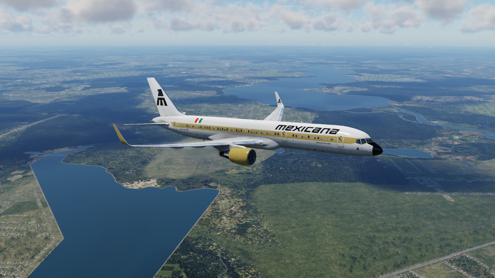 mexicana retro FF B757-200 - Aircraft Skins - Liveries - X-Plane.Org Forum