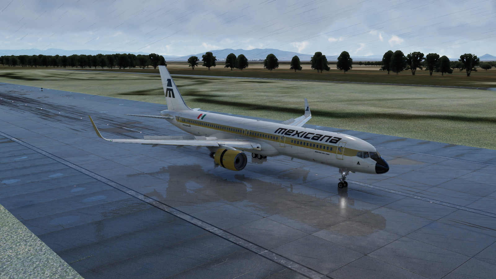 mexicana retro FF B757-200 - Aircraft Skins - Liveries - X-Plane.Org Forum