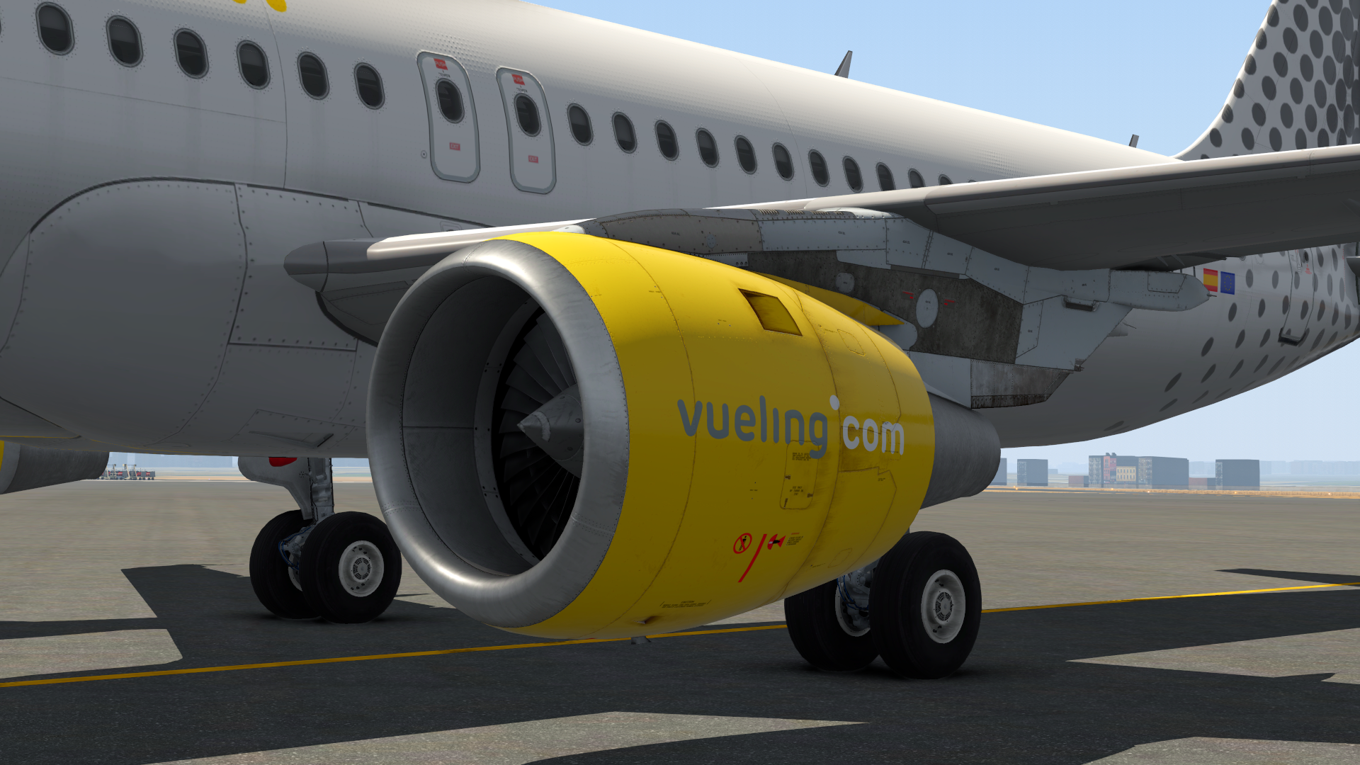 Vueling CFM 56A Engine Mod livery FFA320 - FlightFactor - X-Plane.Org Forum