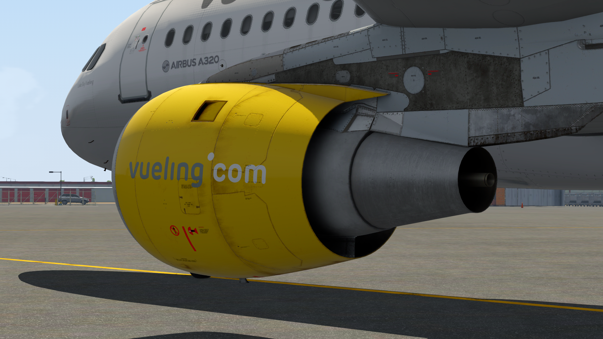 Vueling CFM 56A Engine Mod livery FFA320 - FlightFactor - X-Plane.Org Forum