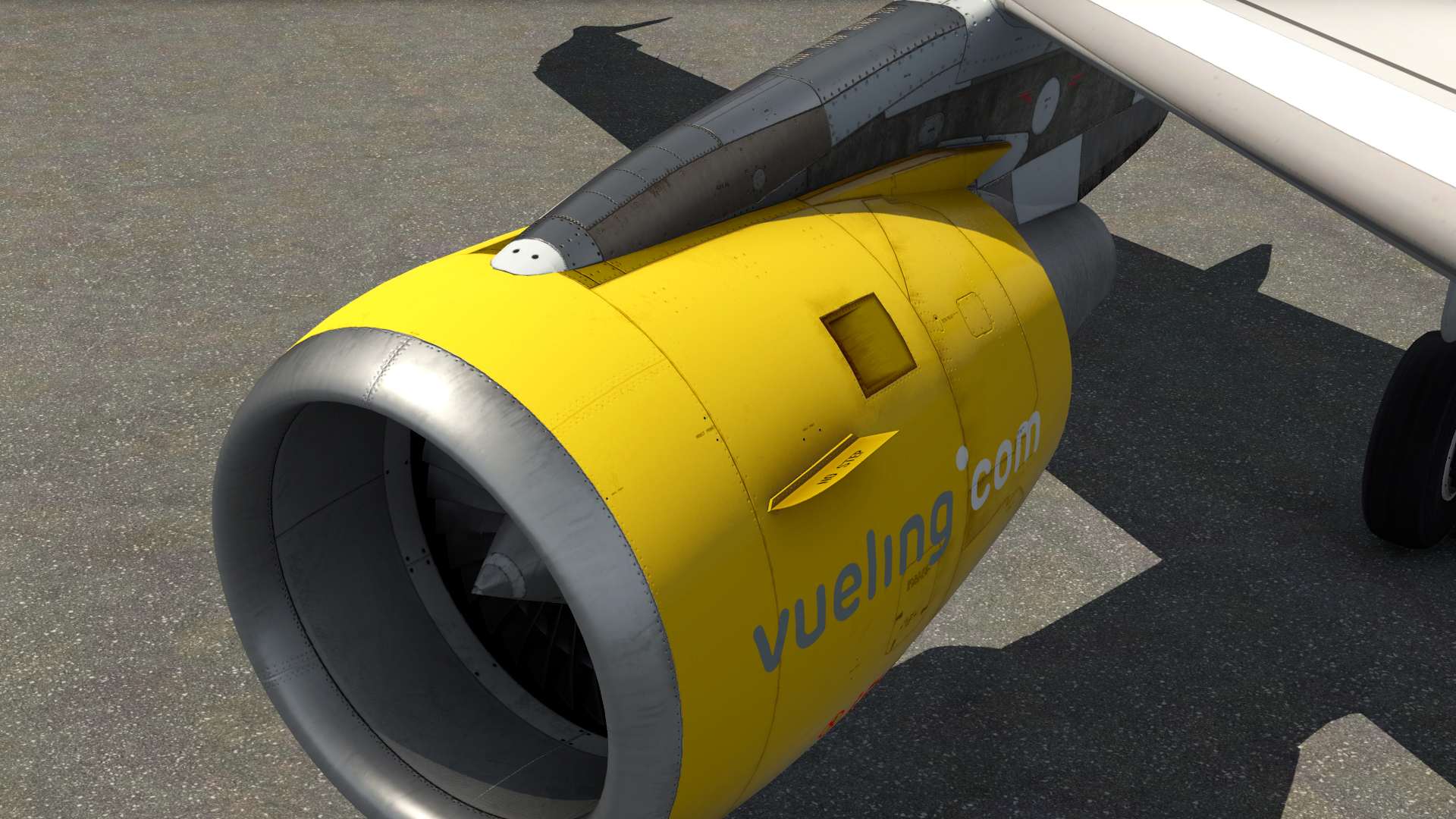 Vueling CFM 56A Engine Mod livery FFA320 - FlightFactor - X-Plane.Org Forum