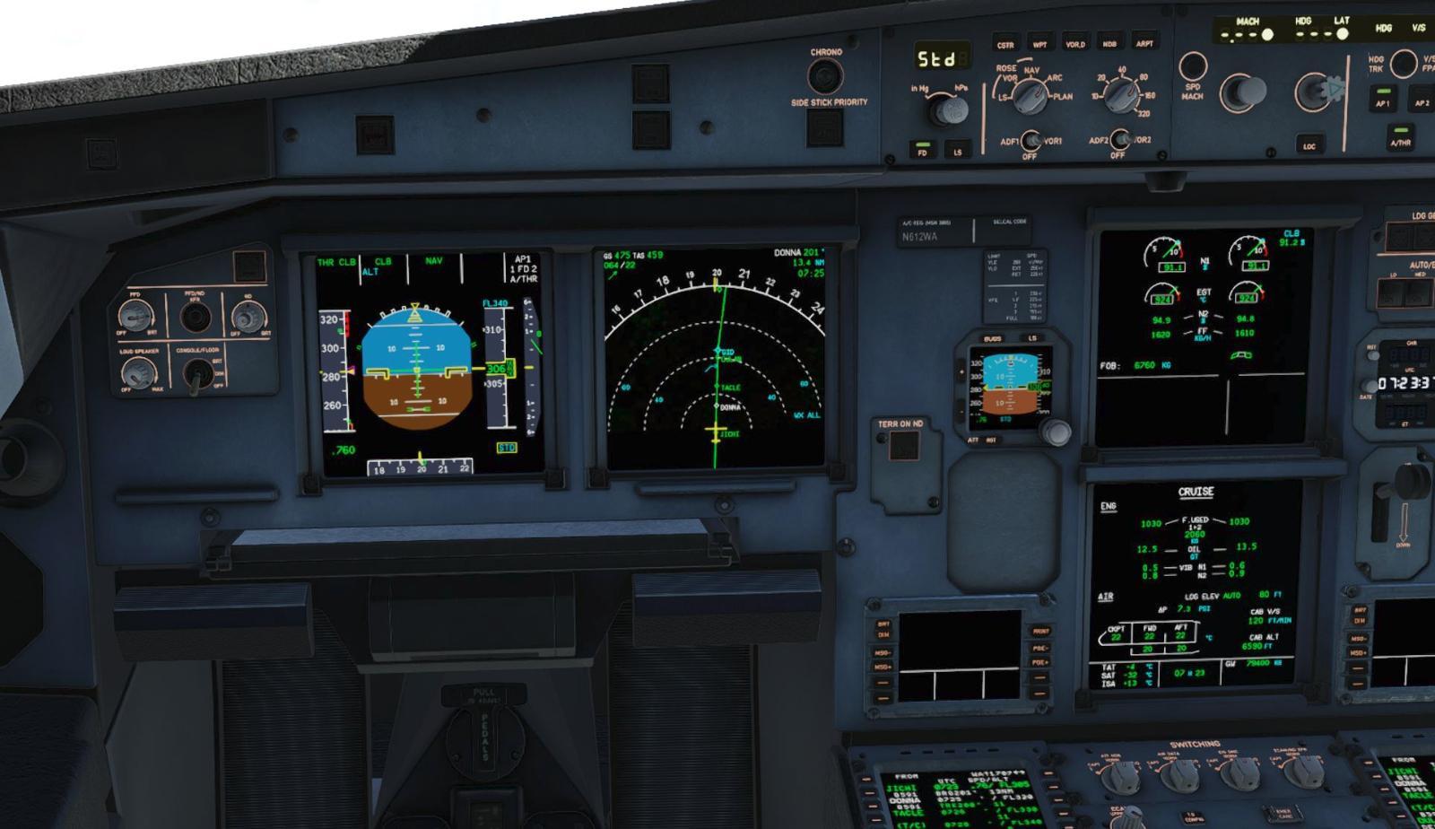 1.6 dark displays - Airbus A321 - X-Plane.Org Forum