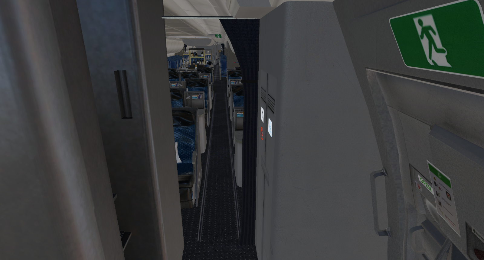 Flight Factor A350 8K Texture Interior Overhaul XP12 - Textures - X ...