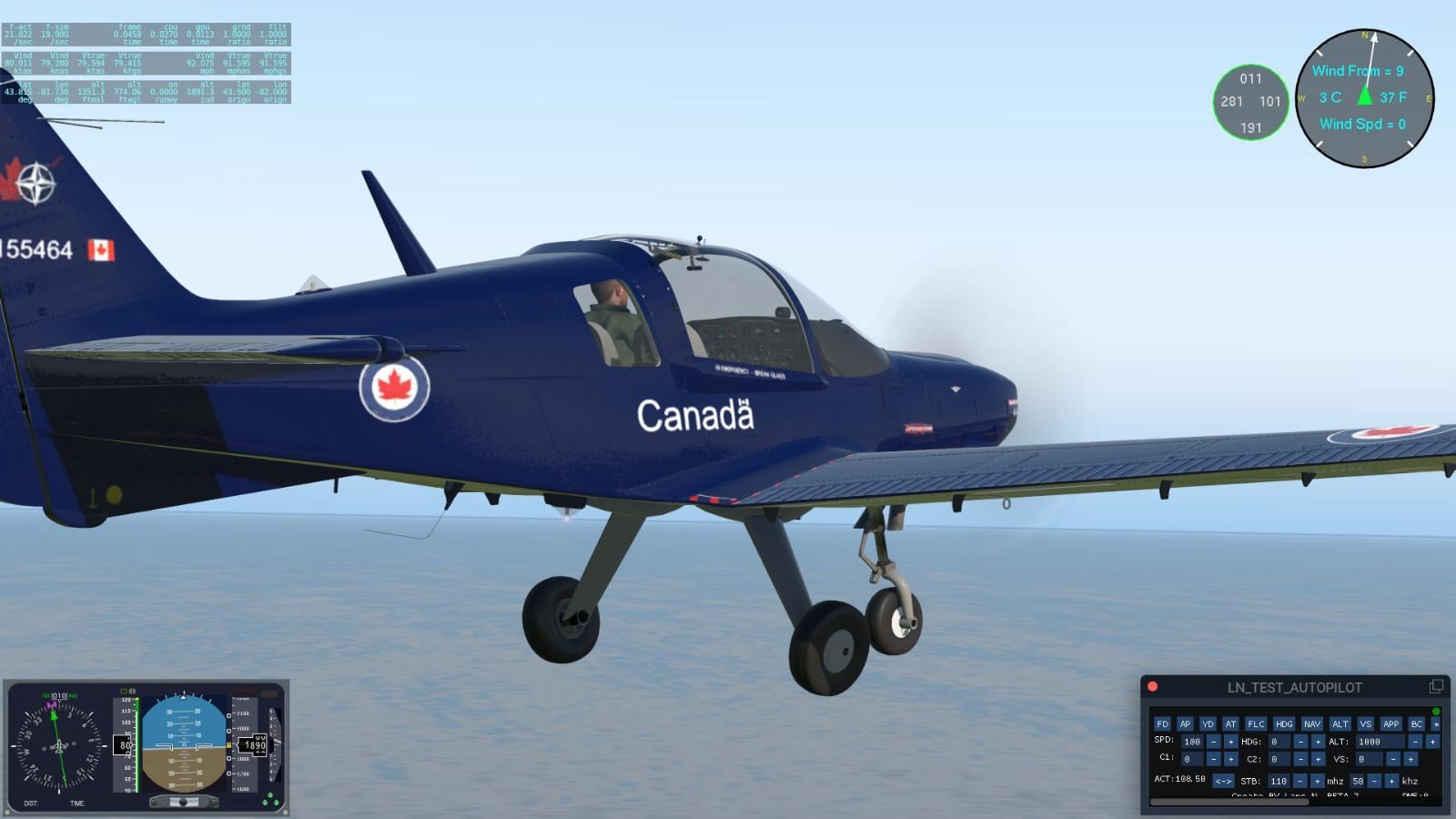 Origami Studios - SA Bulldog - CAF 155464 - Aircraft Skins - Liveries ...