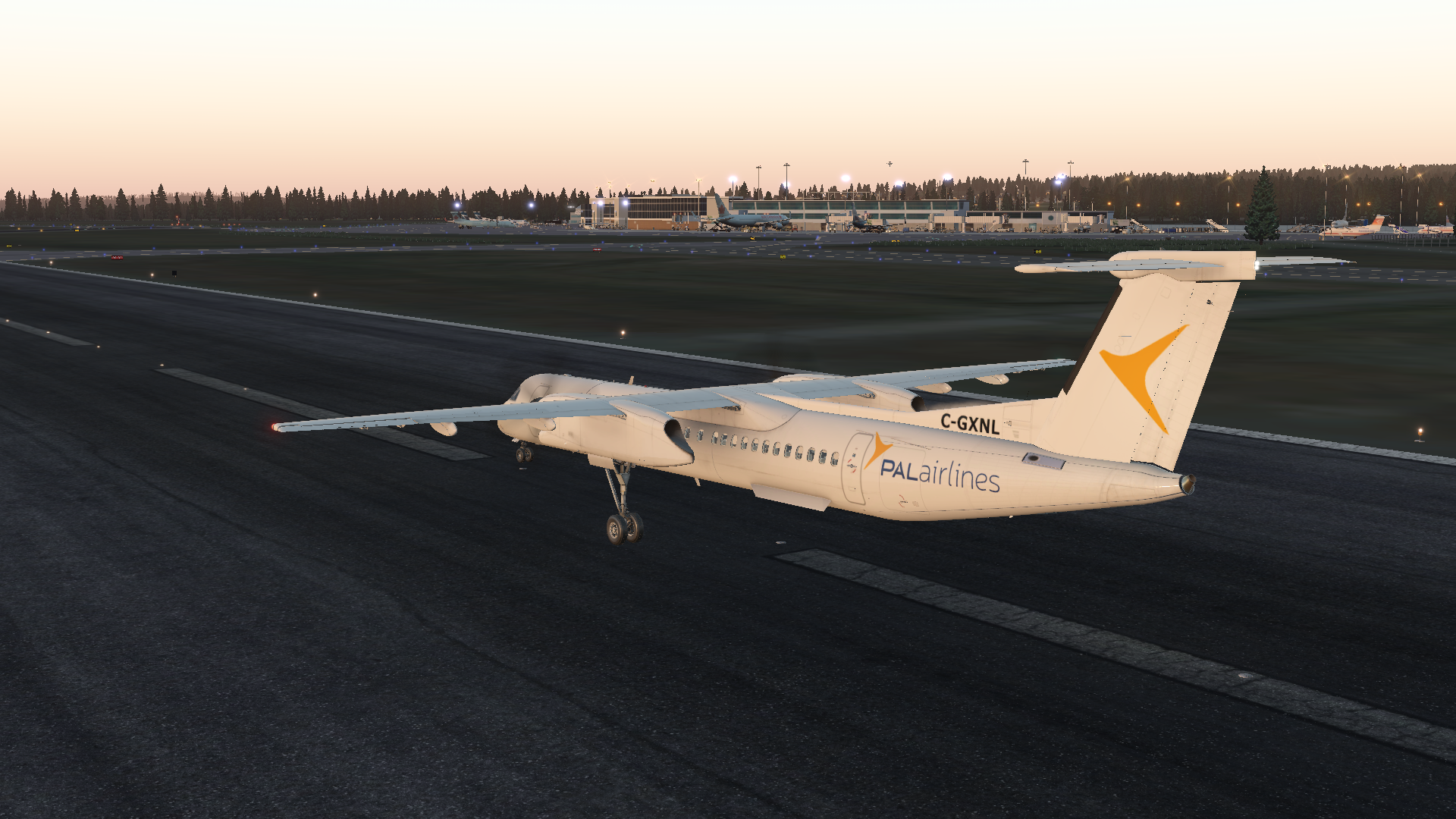 Q4XP PAL Airlines C-GXNL - Q4XP by FlyJSim - X-Plane.Org Forum