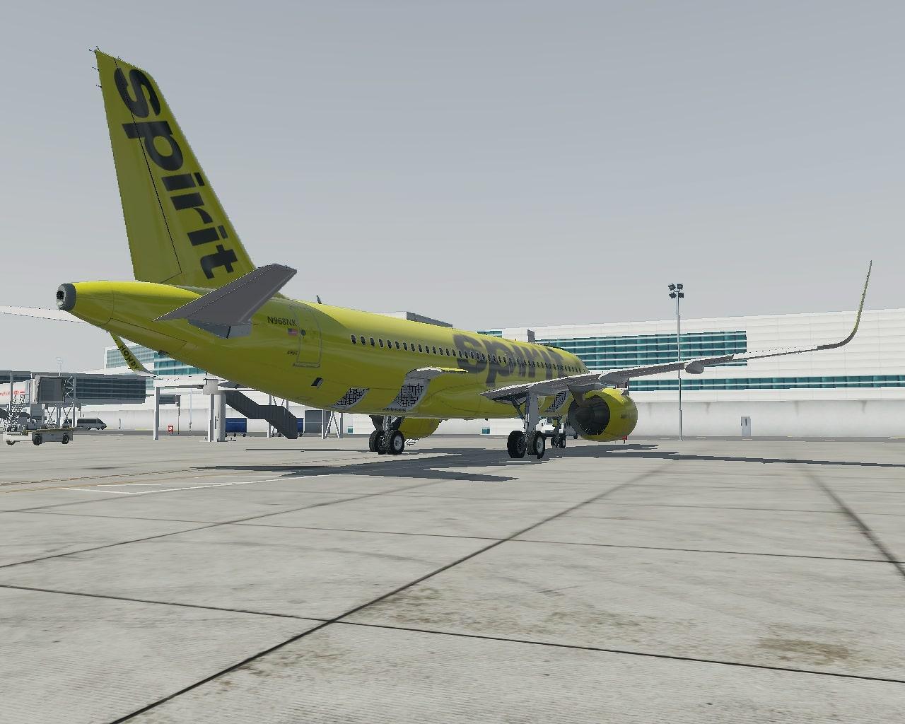 Toliss A32N Spirit Livery [N968NK] - Toliss A320 - X-Plane.Org Forum