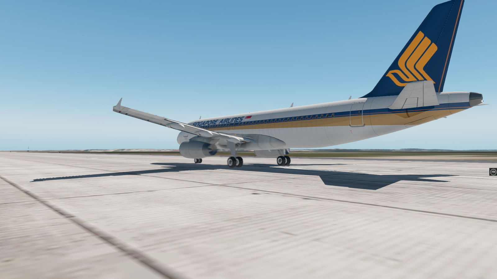 Singapore Airlines livery for RHD Simulations Airbus A320 - Aircraft ...