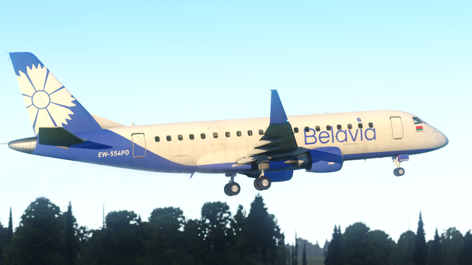 ⚡BELAVIA / EW-554PO / EMBRAER 175 - Aircraft Skins - Liveries - X-Plane ...
