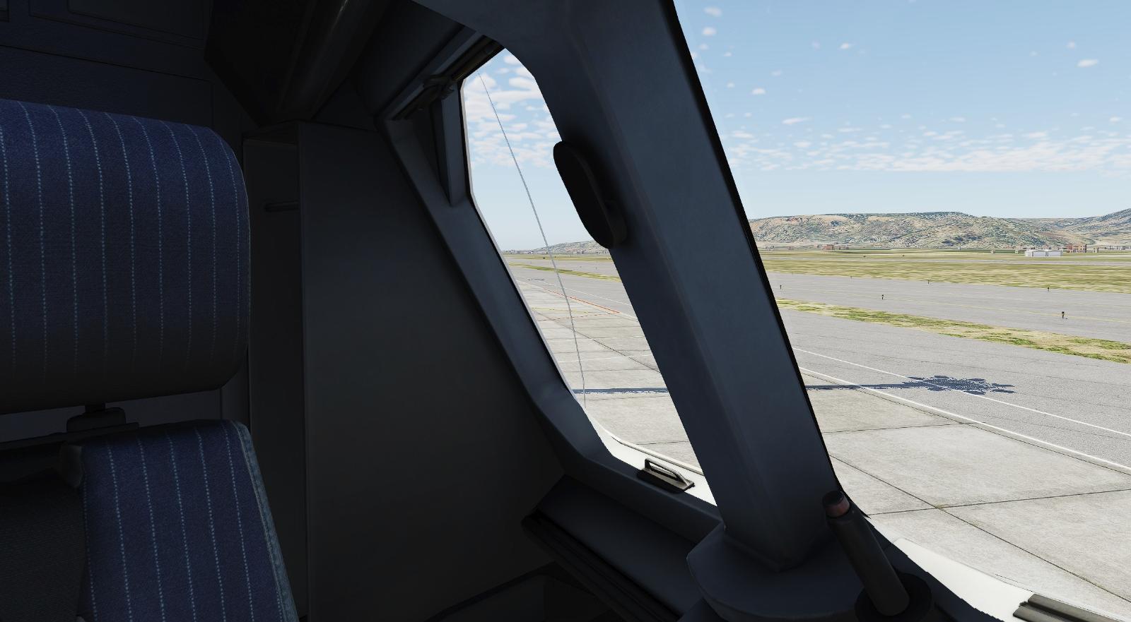 Objects sticking out with flaps deployed on L side wing. - Airbus A321 ...