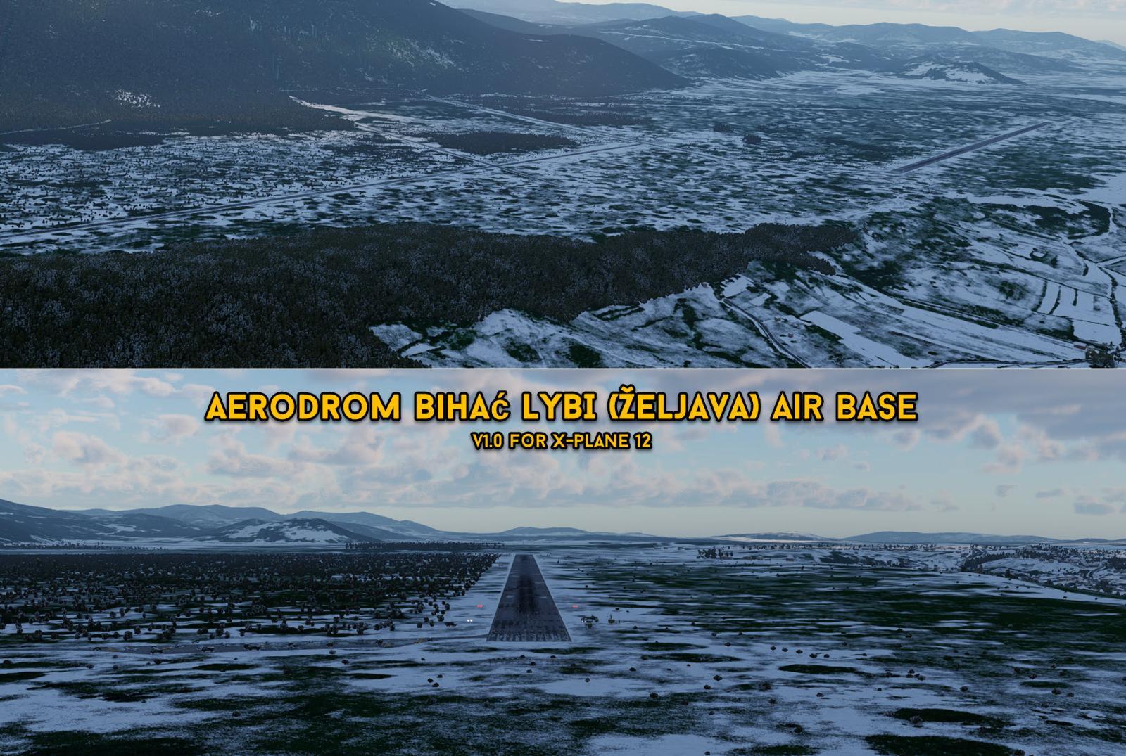 Aerodrom Bihac - LYBI Zeljava Air Base For X-Plane 12 - Scenery ...