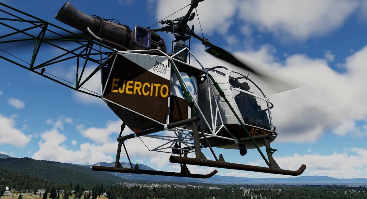 Argentinian Army LAMA SA-315B Livery - Aircraft Skins - Liveries - X ...