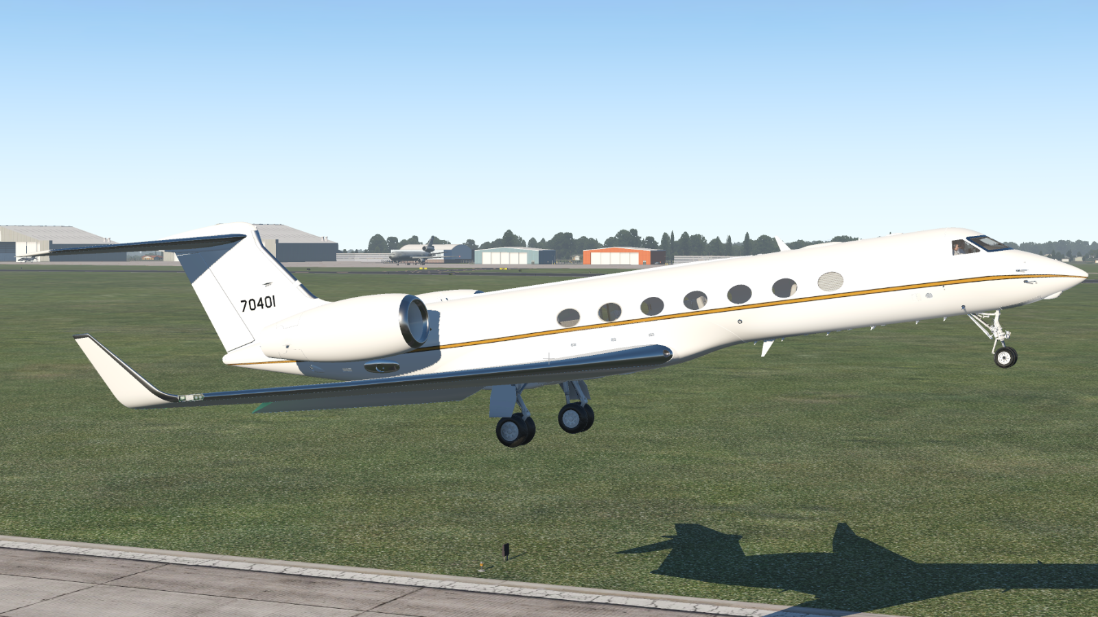 US Air Force/Army C-37A/B Megapack for the AKD GLF550 - Aircraft Skins ...